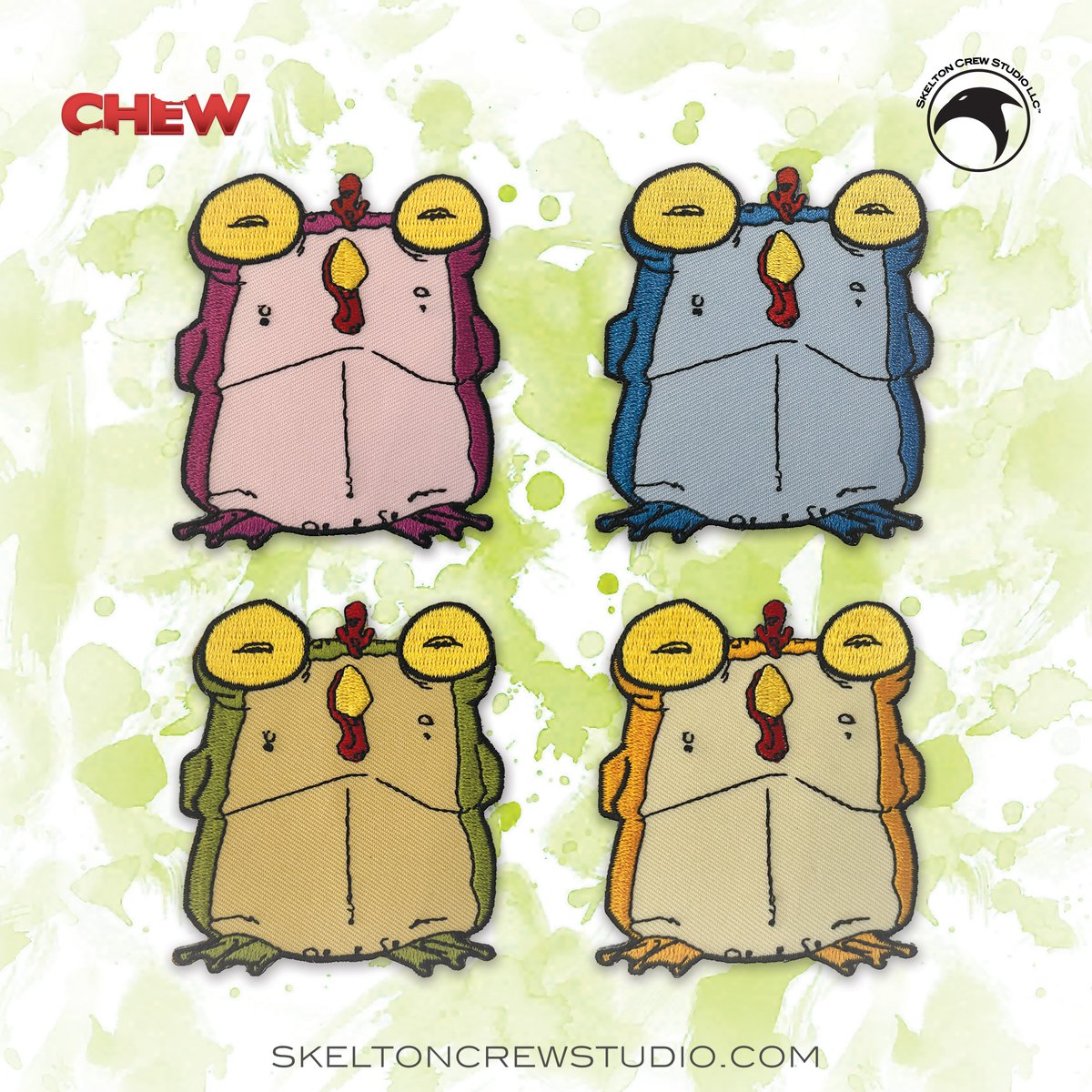 CHEW: Fricken Adorable Chog Patch Set! | Skelton Crew Studio