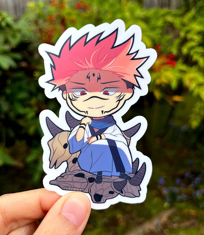 Sukuna Sticker | Wooly Otaku