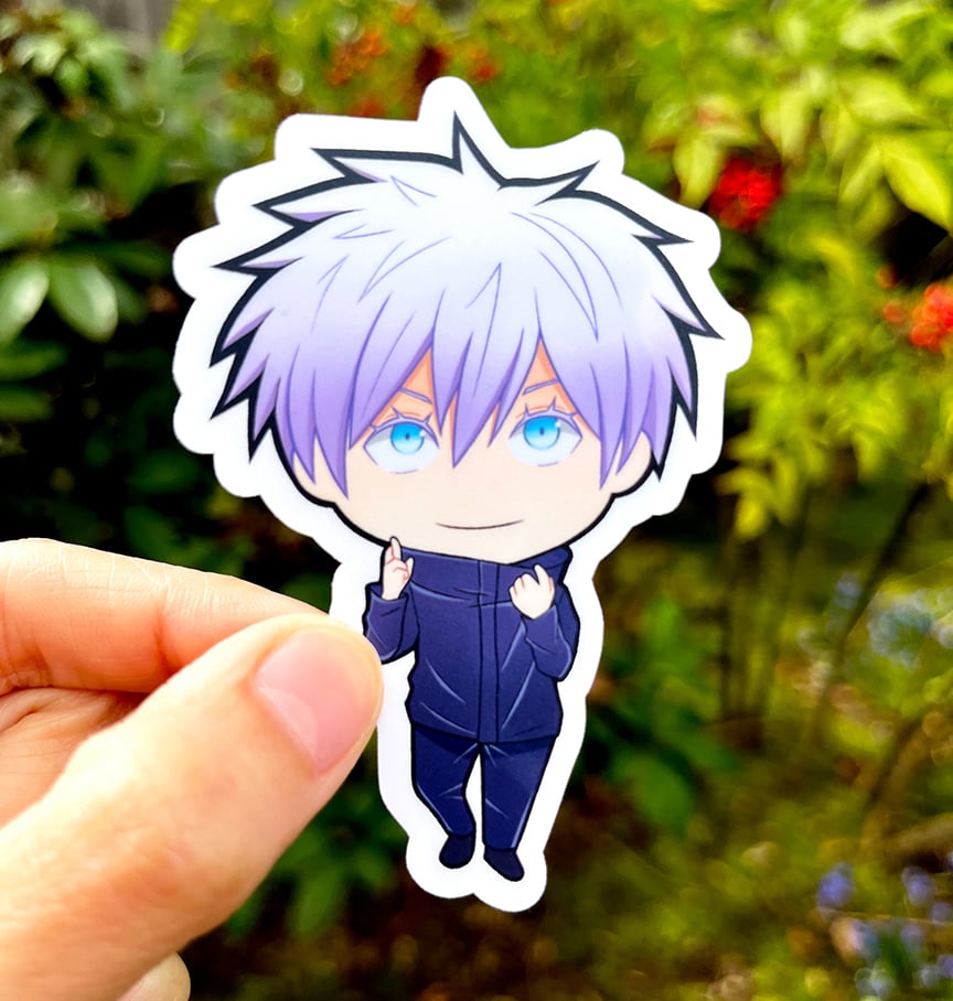 Infinite Void Gojo Sticker | Wooly Otaku
