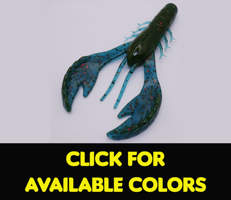 Big Dangler Baits — 4" Captain Craw (6pk) (Traditional Colors)