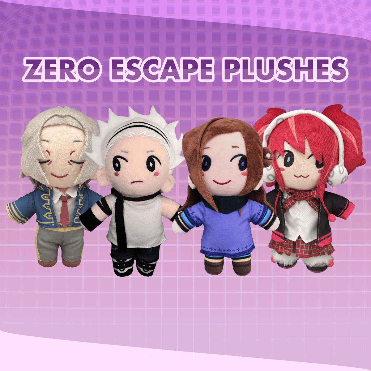 Zero Escape Plushes | karmasocieties