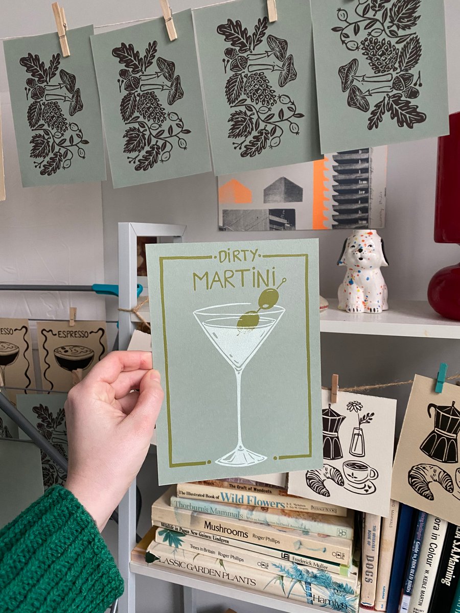 Dirty Martini A5 Print | Julia Triay