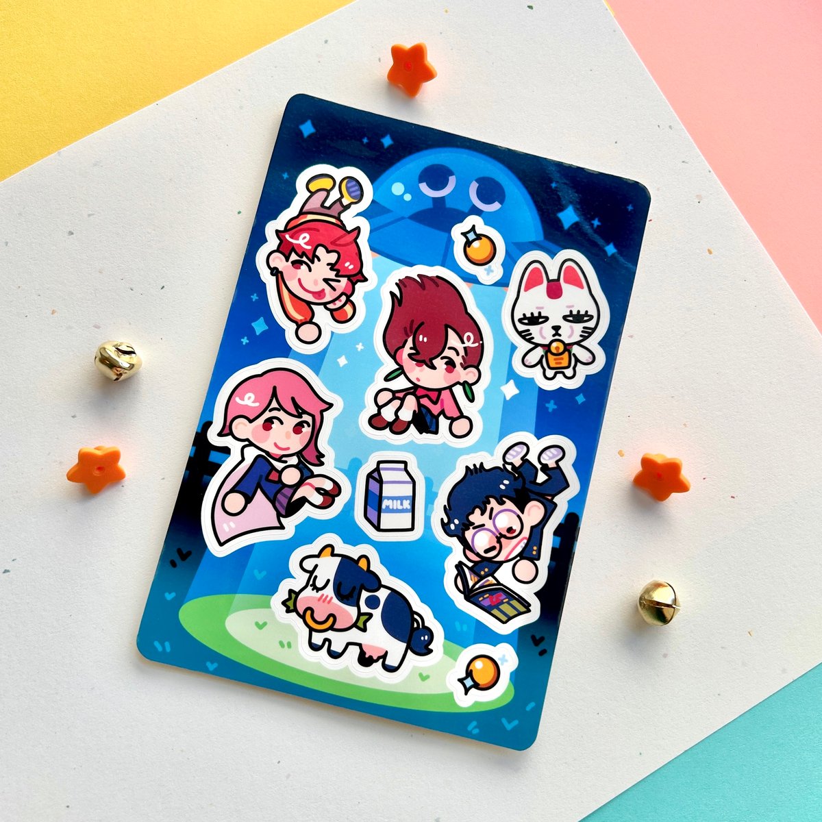 Dandadan Sticker Sheet | Lucky Soupe by Audrey