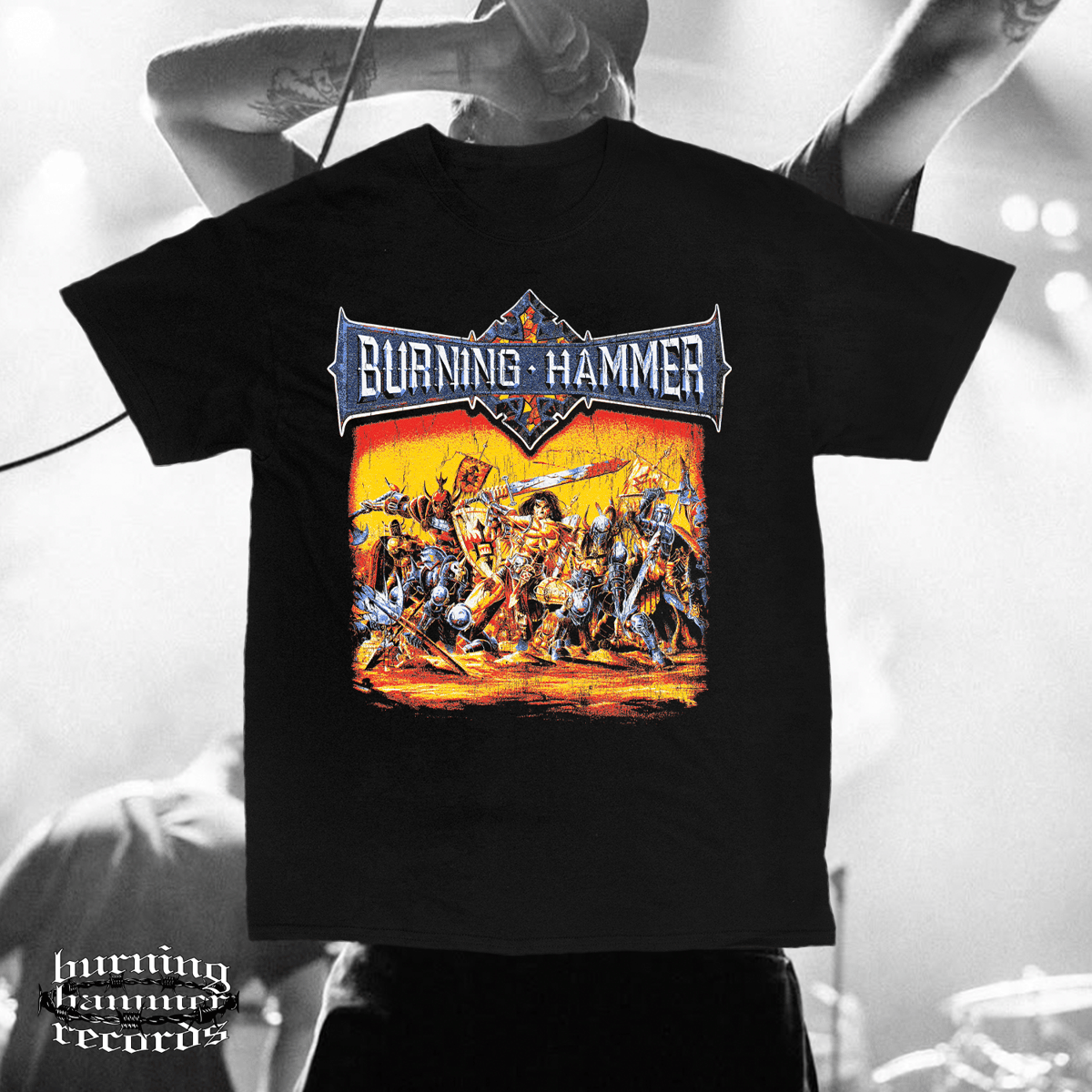 Burning Hammer 'War Master' Tee | Burning Hammer Records