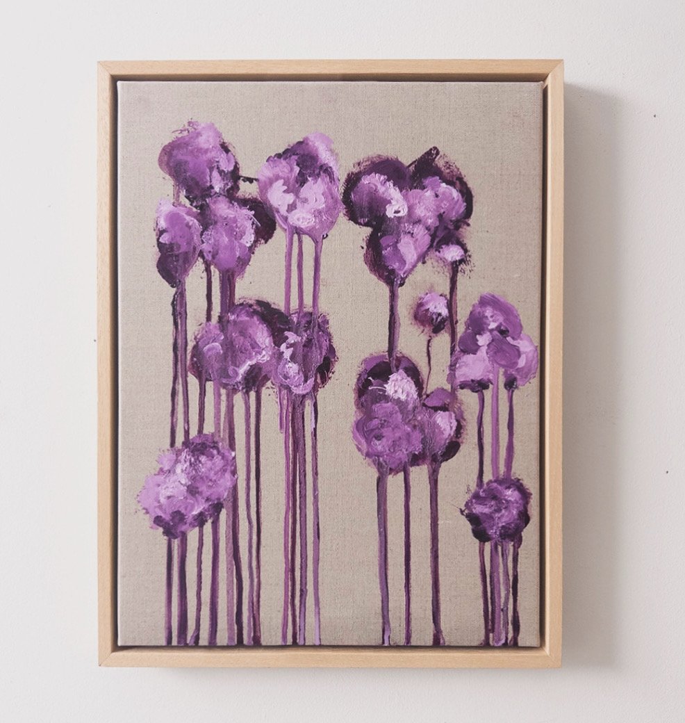'Purples' 2025 | Laura Marks Art