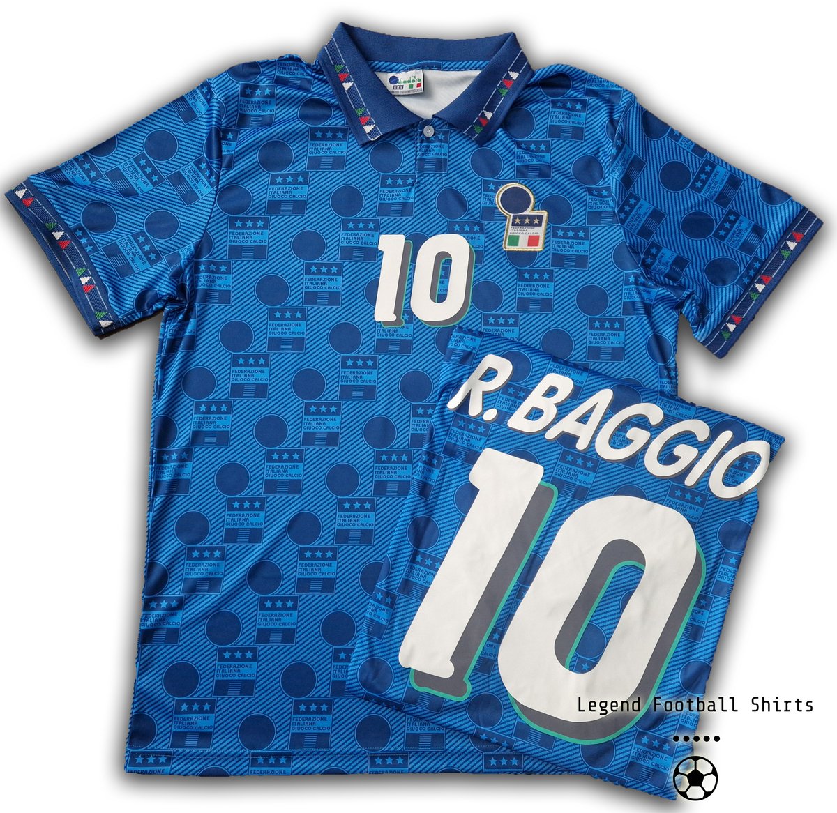 Italy 1994 shirt R.BAGGIO | Legend Football Shirts