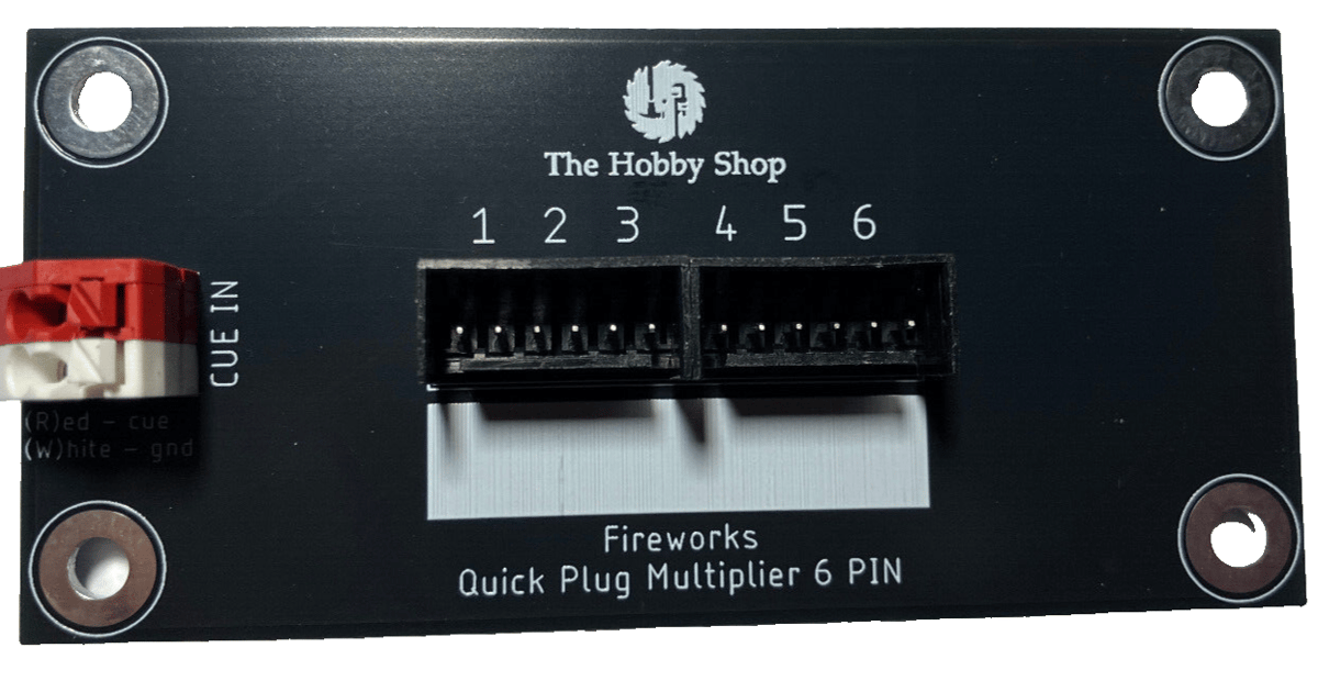 Quick Plug Multiplier 1-in, 6-out / 2-6 pin | The Hobby Shop Fireworks