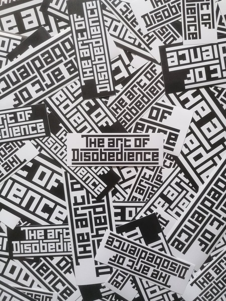 THE ART OF DISOBEDIENCE STICKER PACK | theartofdisobedience