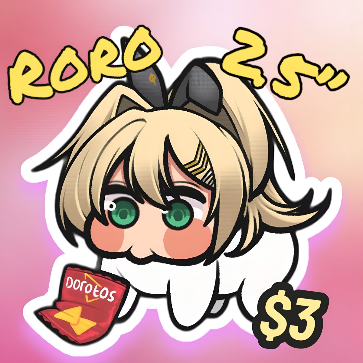 The Roro Sticker | Huevos-Nikke shop
