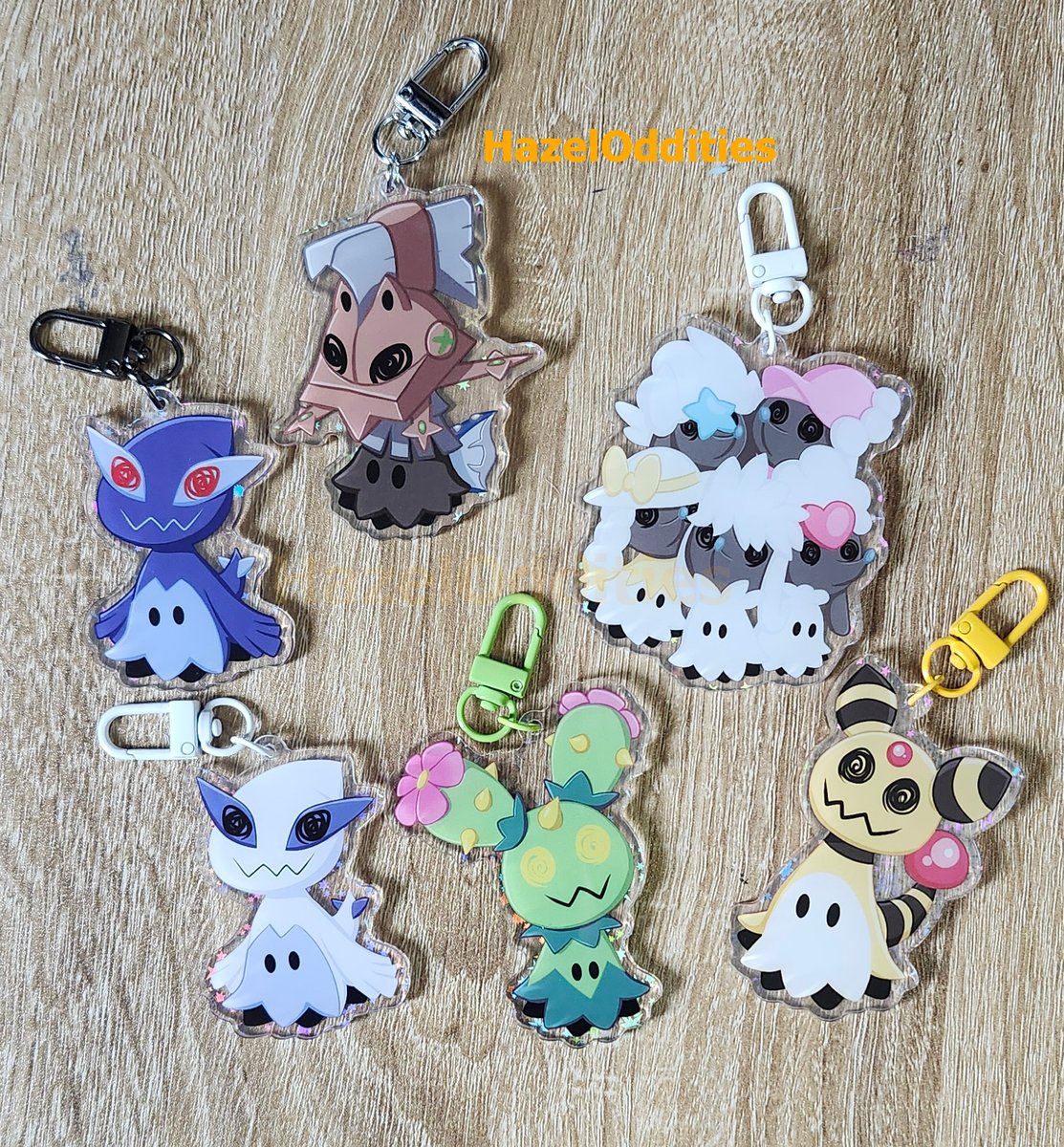 Wave 2 Mimikyu Acrylic Keychains | HazelOddities