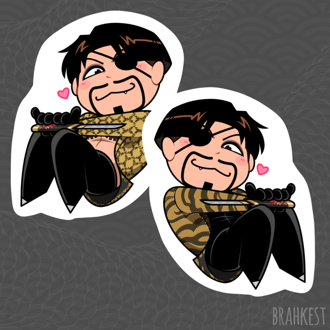 Chibi Majima Pillowcase | brahkest