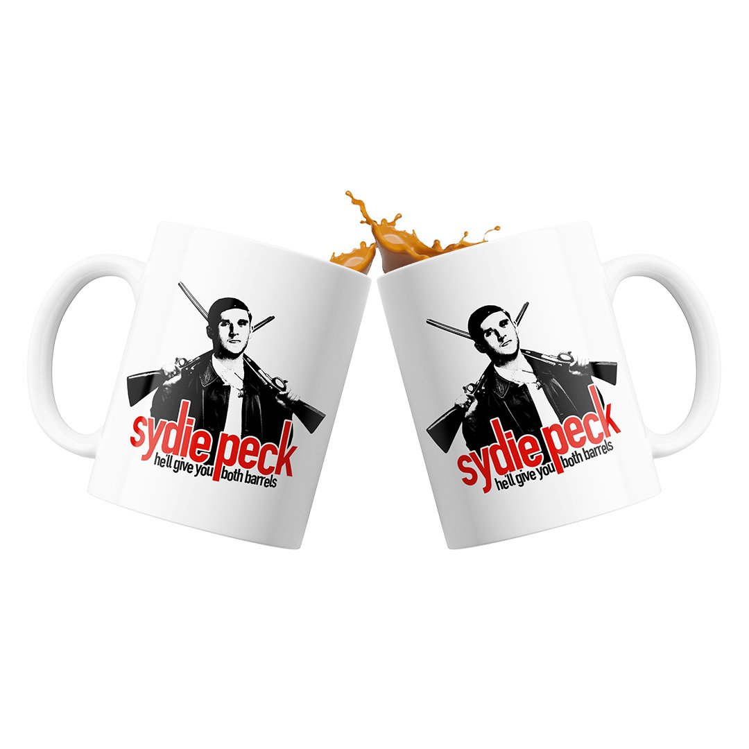 SYDIE PECK BOTH BARRELS MUG | Shoreham St. Magnifique
