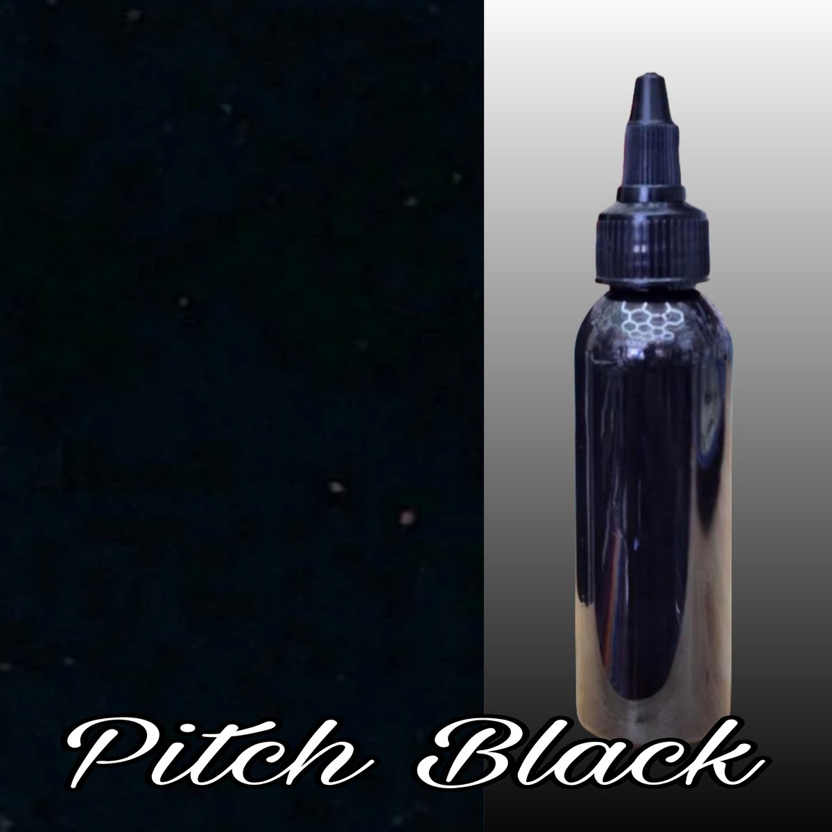 Pitch Black Powder Pigment | philadelphiaeddietattoosupply