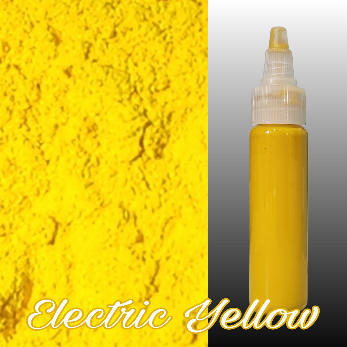 Electric Yellow Powder Pigment | philadelphiaeddietattoosupply