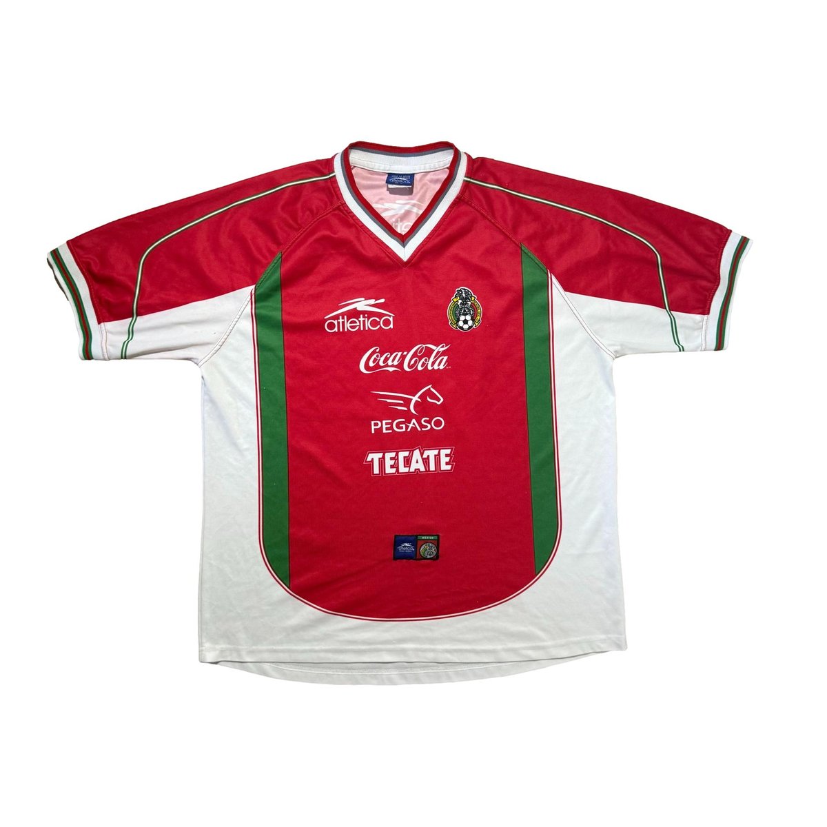 Mexico Training Shirt 2000 - 2002 (XL) | EH Retro Kits