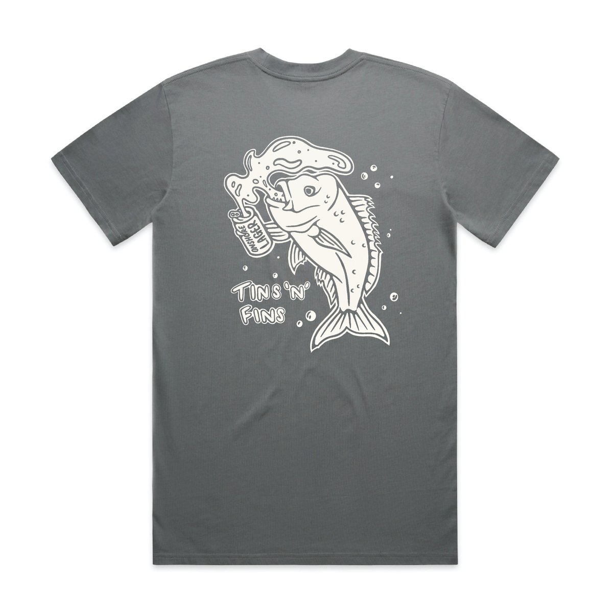 Tins 'n' Fins Tee | Onshore Threads