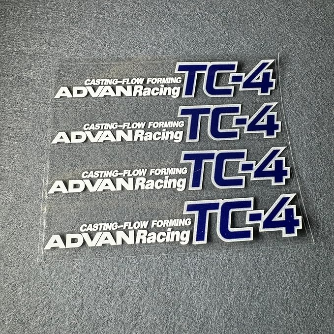 Advan Racing TC-4|Wheel Sticker | svperformance