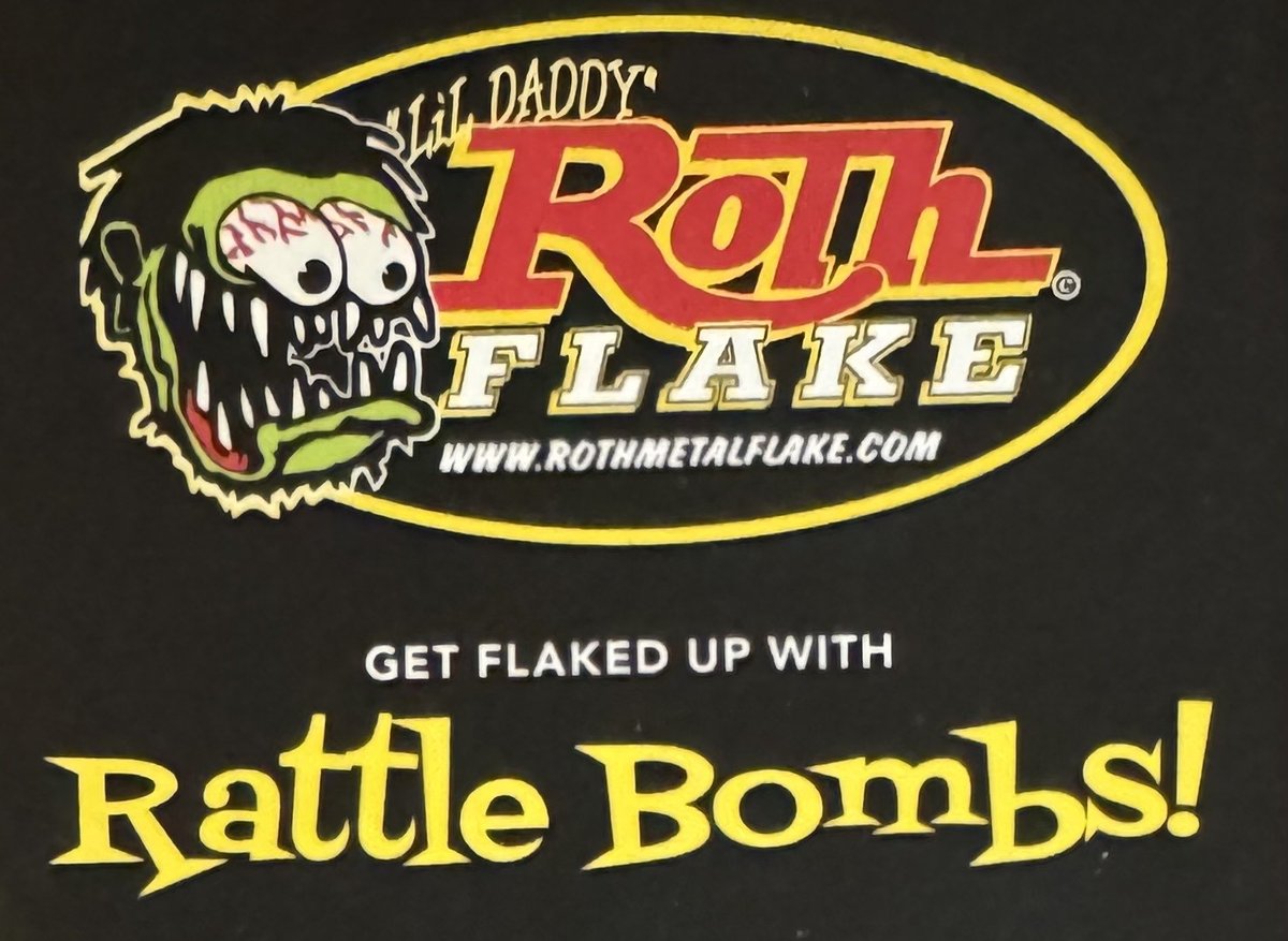 Roth Rattle Bomb Flake in a Can | Ministry of Art Supply