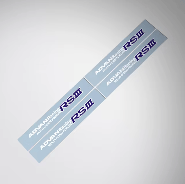 Advan Racing RSIII|Wheels Sticker | SVperformance