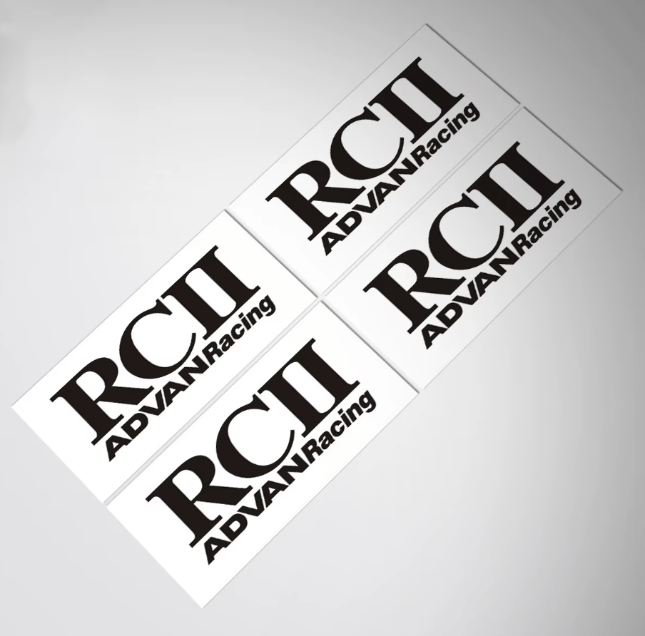 Advan Racing RCII|Wheels Sticker | SVperformance