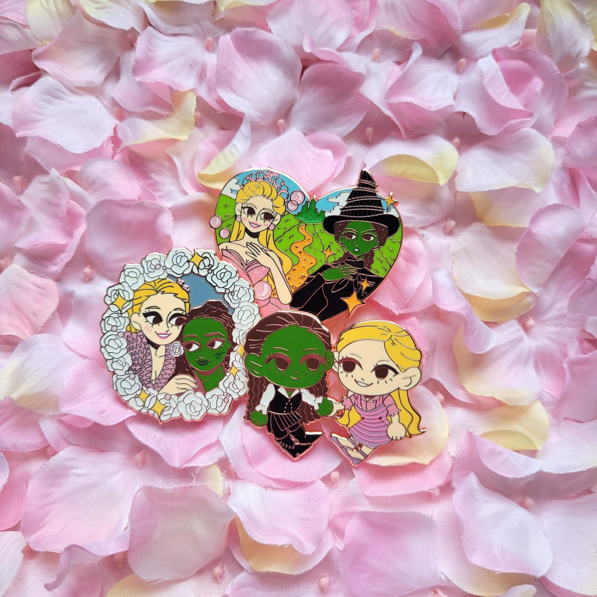 Wicked Pins Rose Gold | Rosekorbin