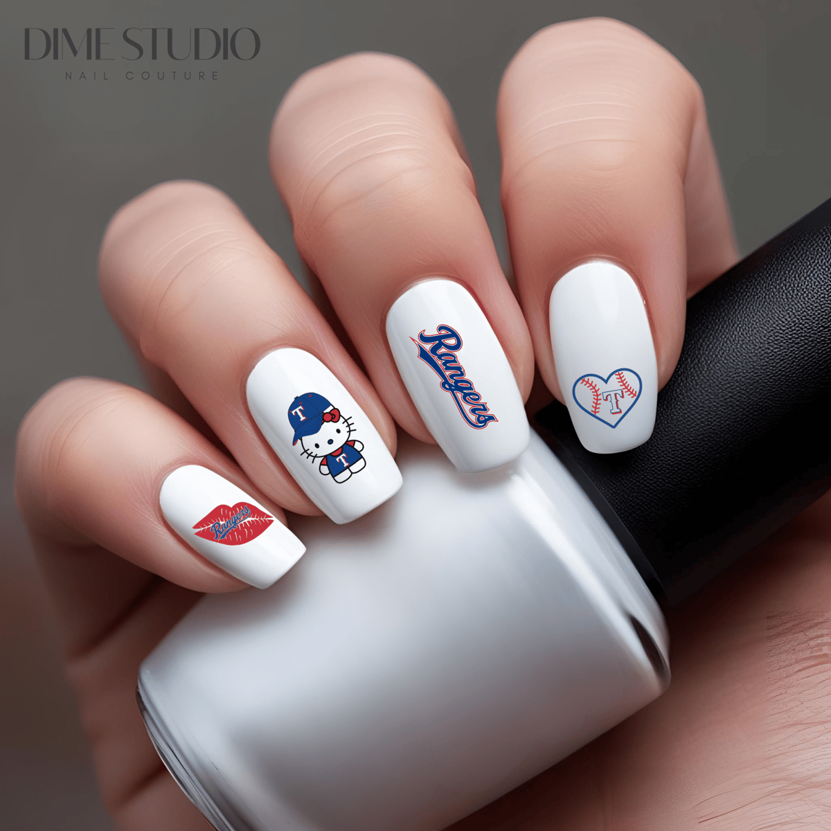 TEXAS RANGERS BASEBALL NAIL DECALS | DXH NAIL CO.