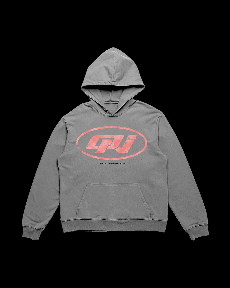 Outsider's Club GREY Hoodie | ONI WORLDWIDE
