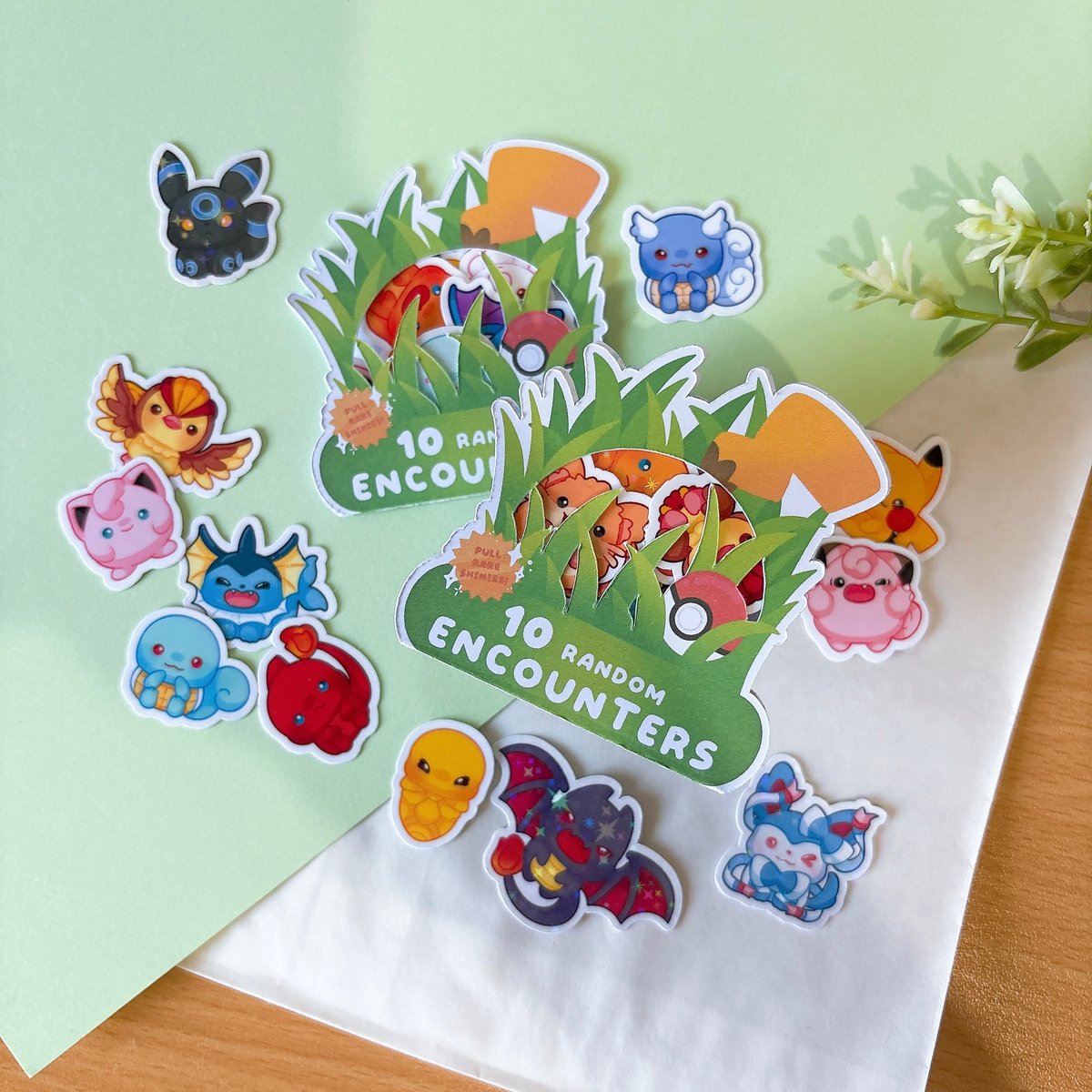 Random Encounters Blind Sticker Pack | NochuIllustrations