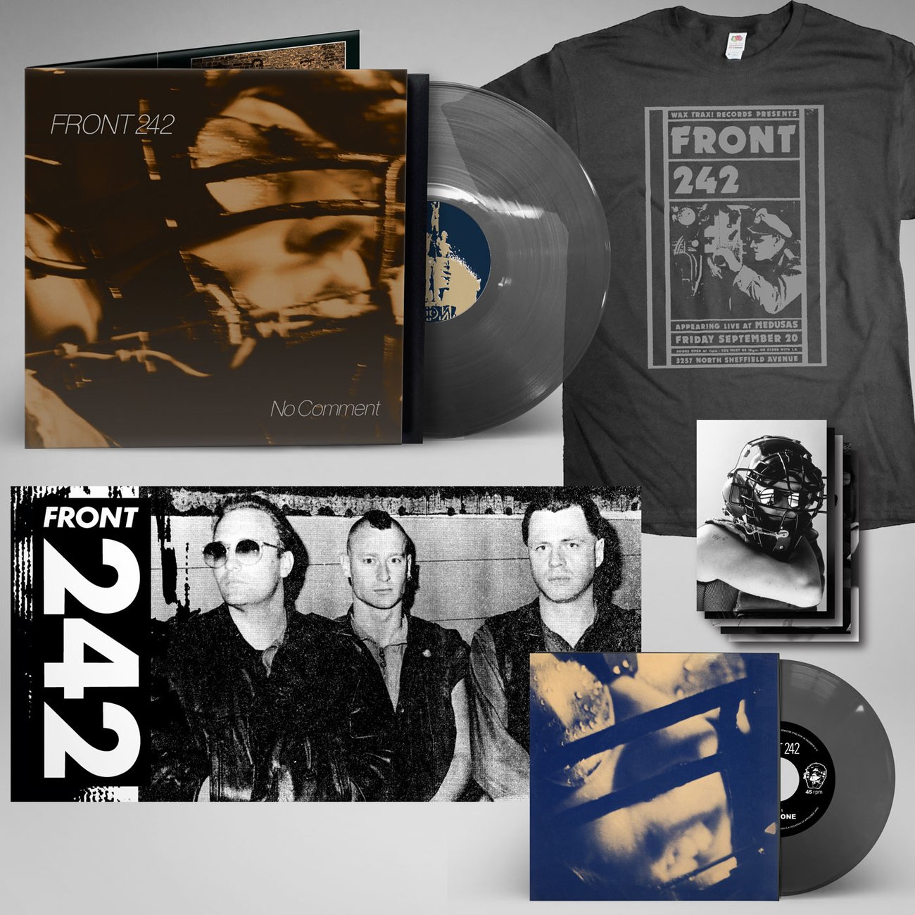 FRONT 242 - No Comment / Propaganda Bundle - LIMITED | Wax Trax! Records