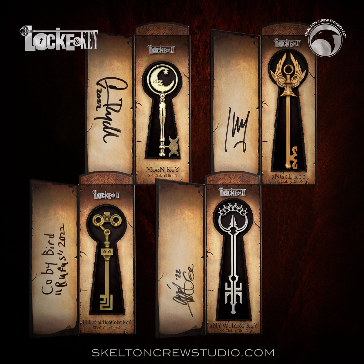 Locke & Key: SIGNED Charity Bundle! ONLY 30 AVAILABLE! FREE U.S ...
