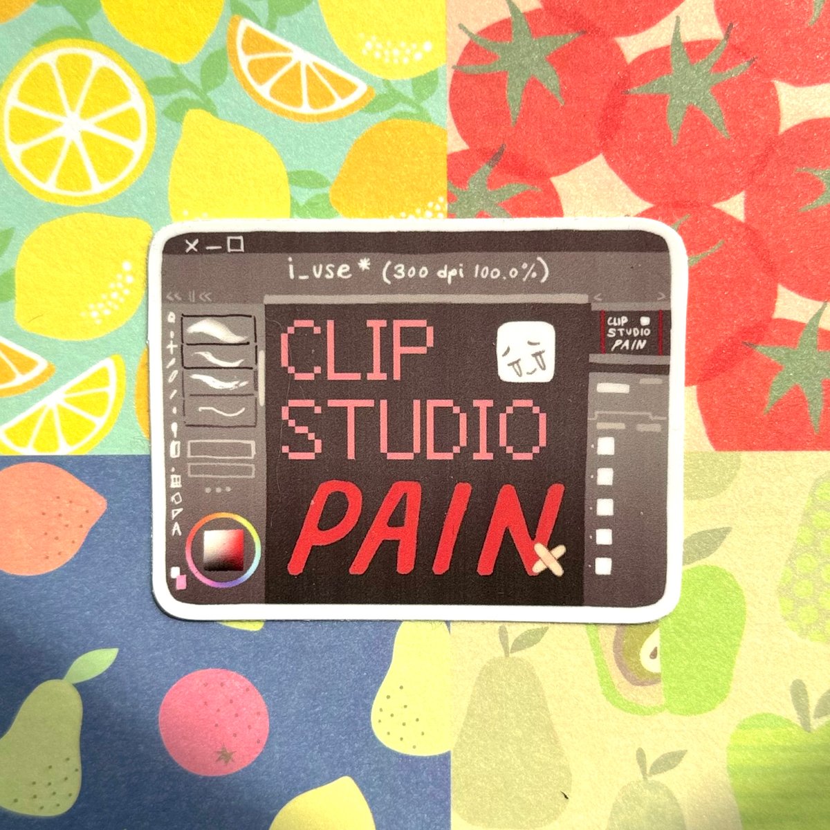Clip Studio Pain Sticker | elusivelisa
