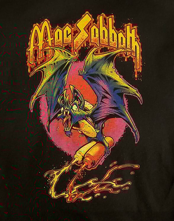 Mac Sabbath "bat burger" | mac sabbath