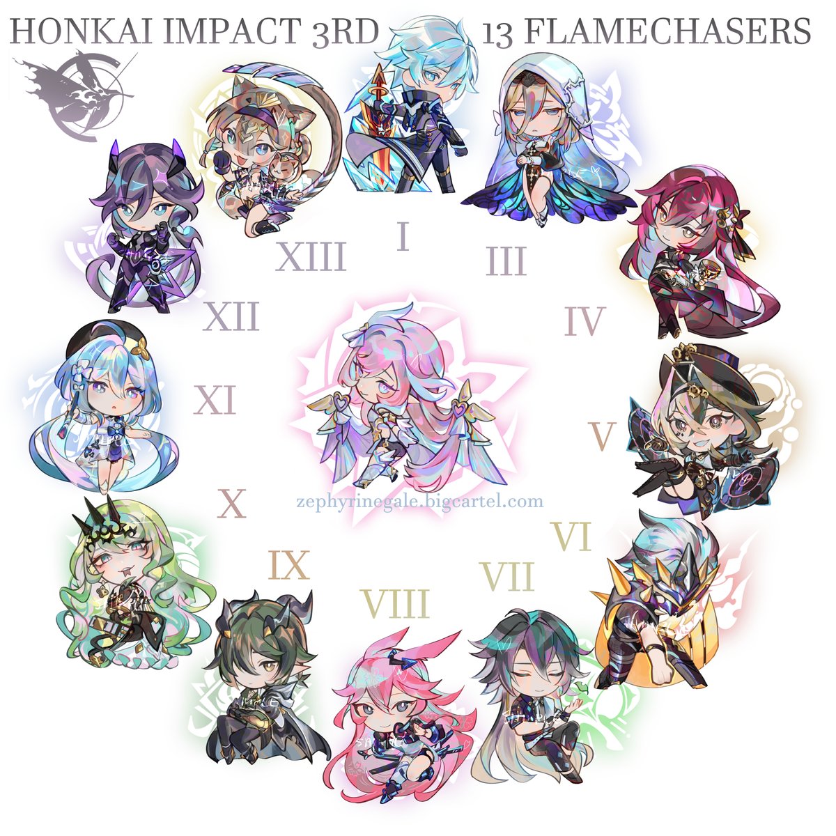 Honkai Impact 3rd Flamechasers | zephyrine-gale