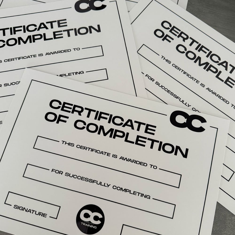 Raised Foil A4 Certificate Print | Zdoesdesign