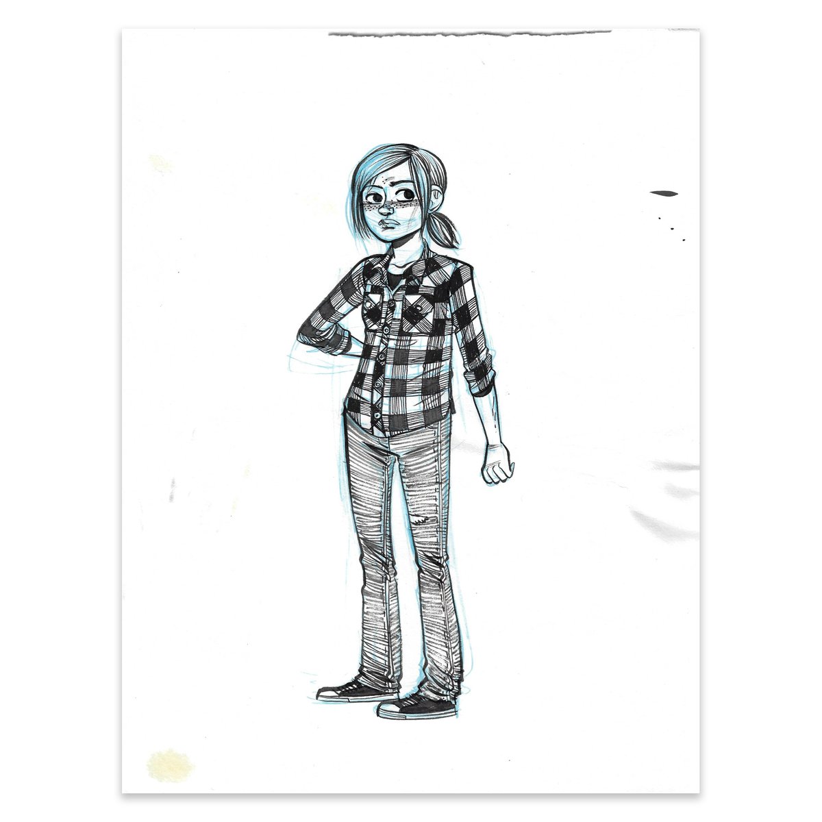 The Last of Us - American Dreams : Ellie Concept/Design Sheet D | Faith ...