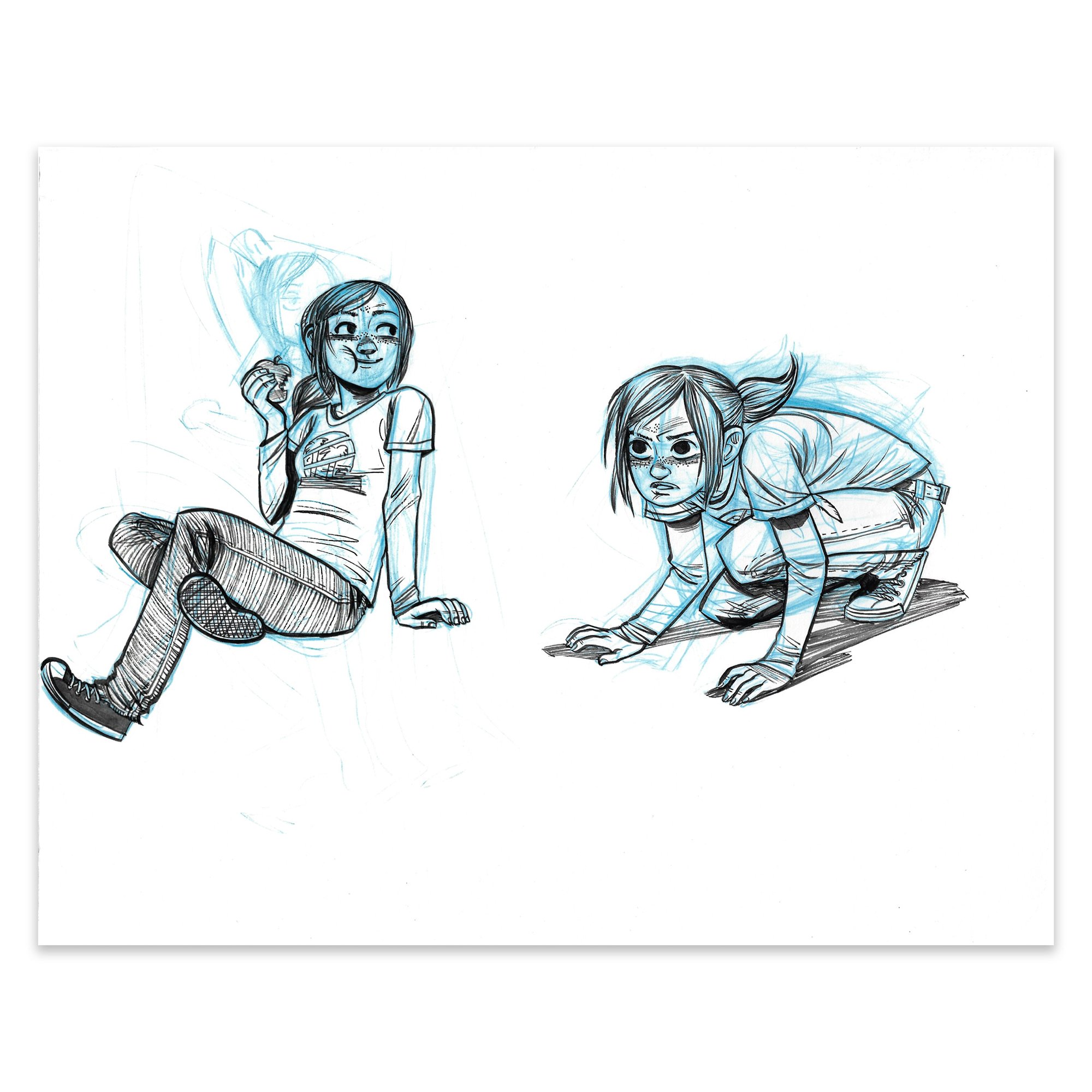The Last of Us - American Dreams : Ellie Concept/Design Sheet F | Faith ...