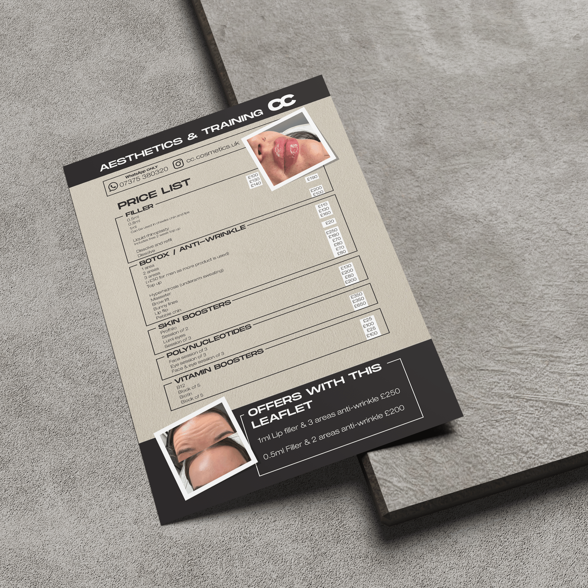 Price List / Flyer Design | Zdoesdesign