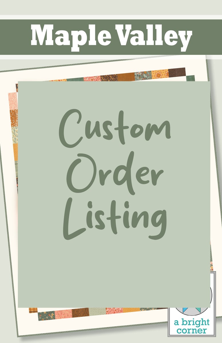 Custom Listing | A Bright Corner