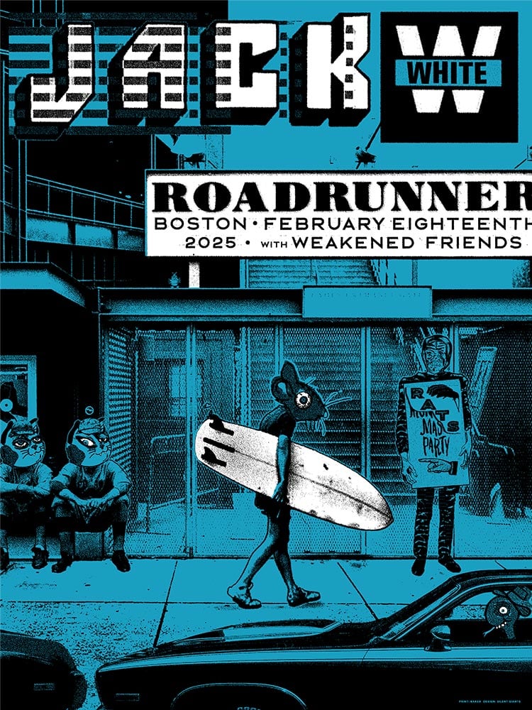 Jack White - Boston Night 2 - 2025 | THE SILENT GIANTS