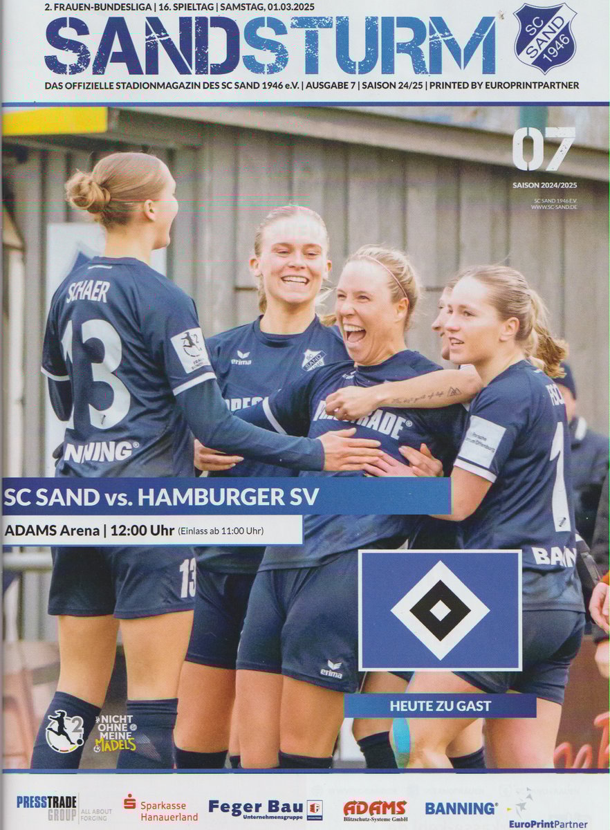 klabautermannrecords — SC Sand "vs. Hamburger SV"