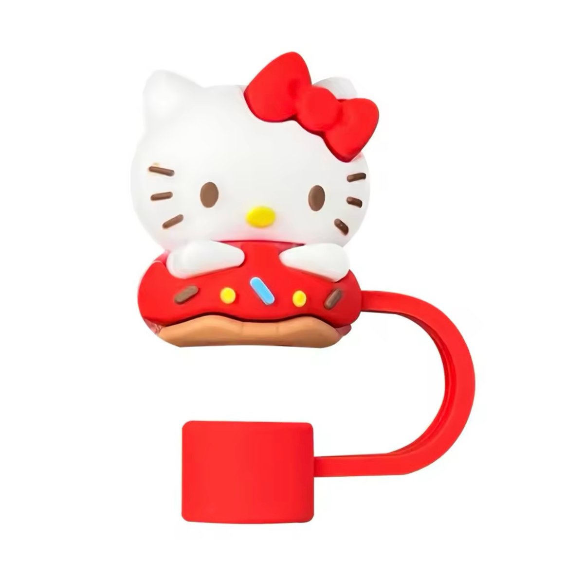 Hello Kitty Straw Cover | Red | V. Anniston Co.