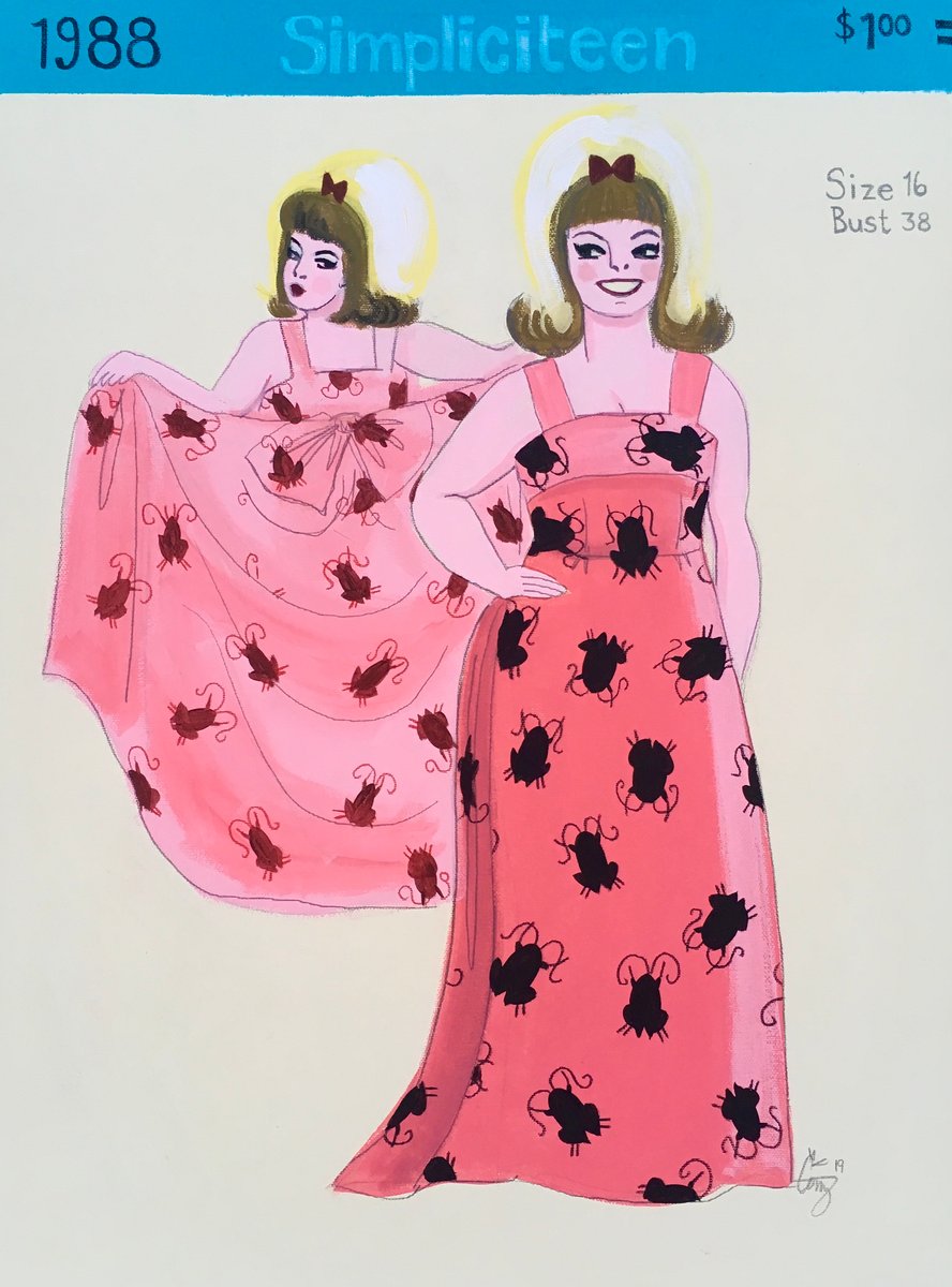 Roach Dress - 5x7 | El Gato Gomez