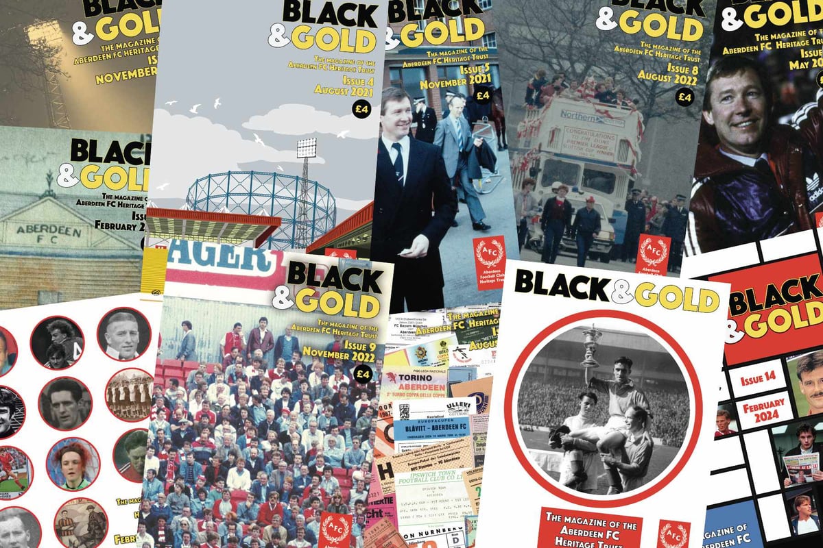 Black & Gold magazine - back issues | First Dons Match