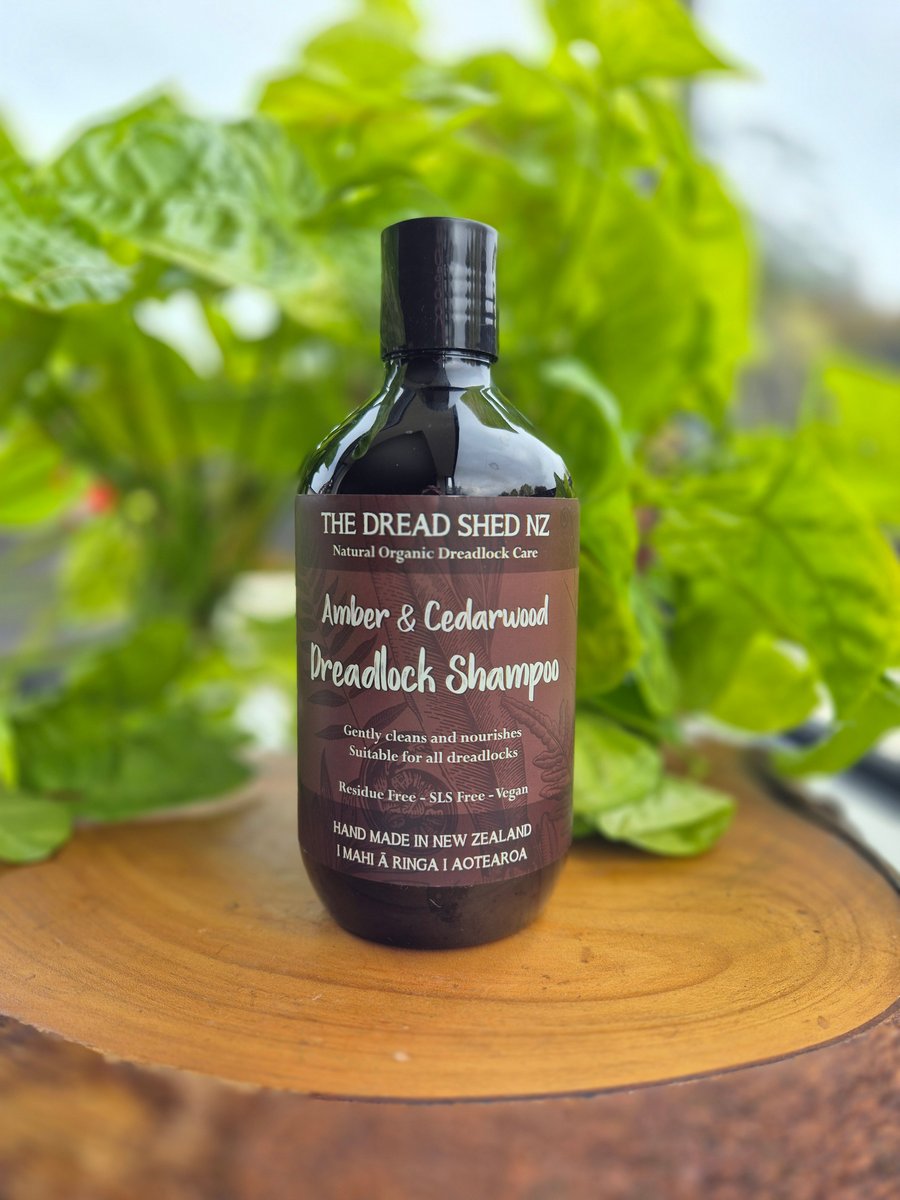 Amber & Cedarwood Dreadlock Shampoo - The Dread Shed | Riverbed Dreads