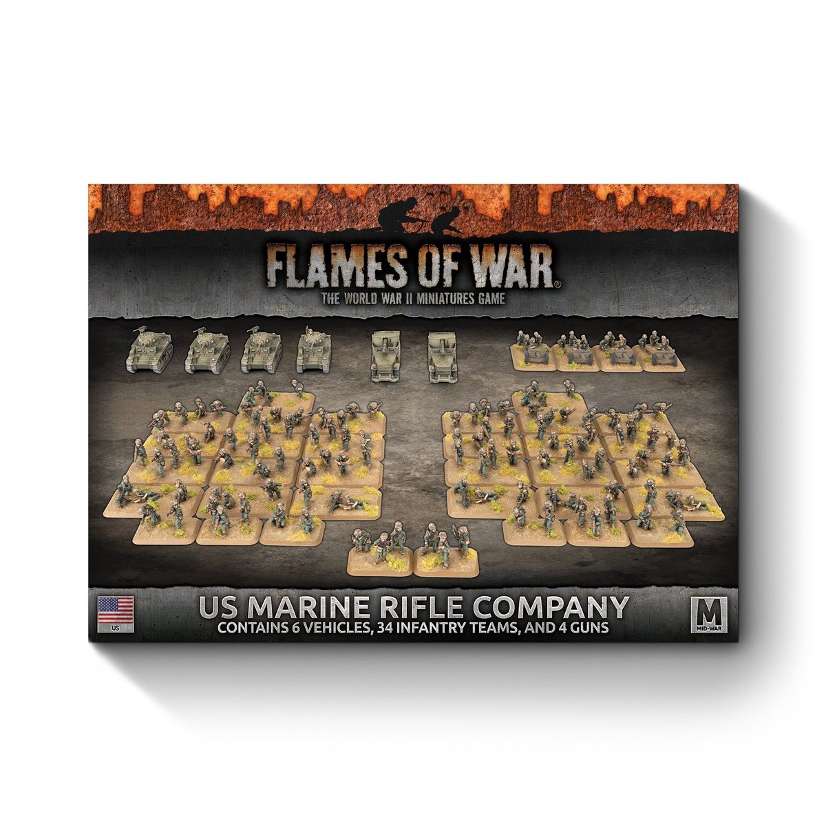 US Marine Rifle Company (USAB15) | Modelling For Advantage