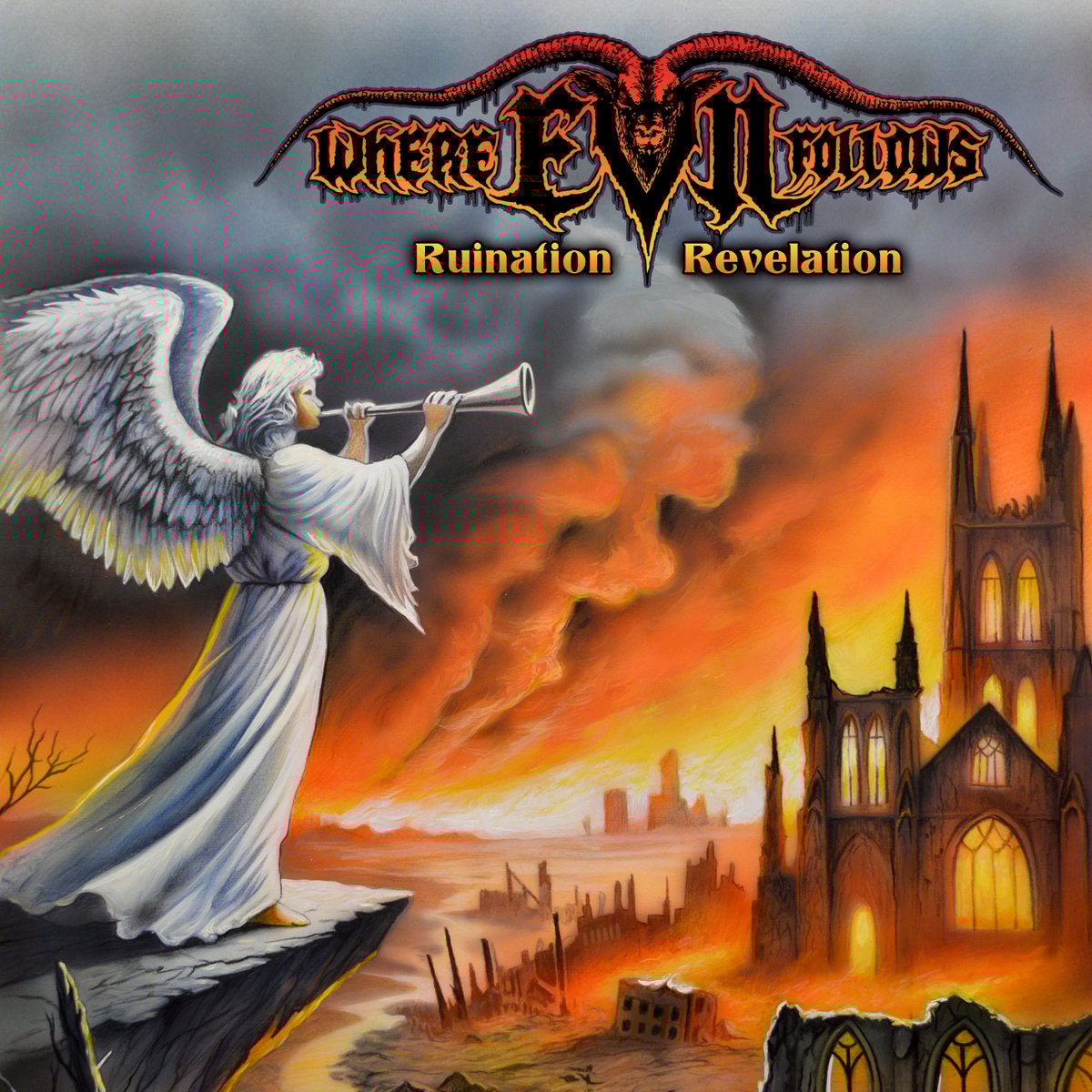 WHERE EVIL FOLLOWS - Ruination Revelation CD | Stormspell Records Store