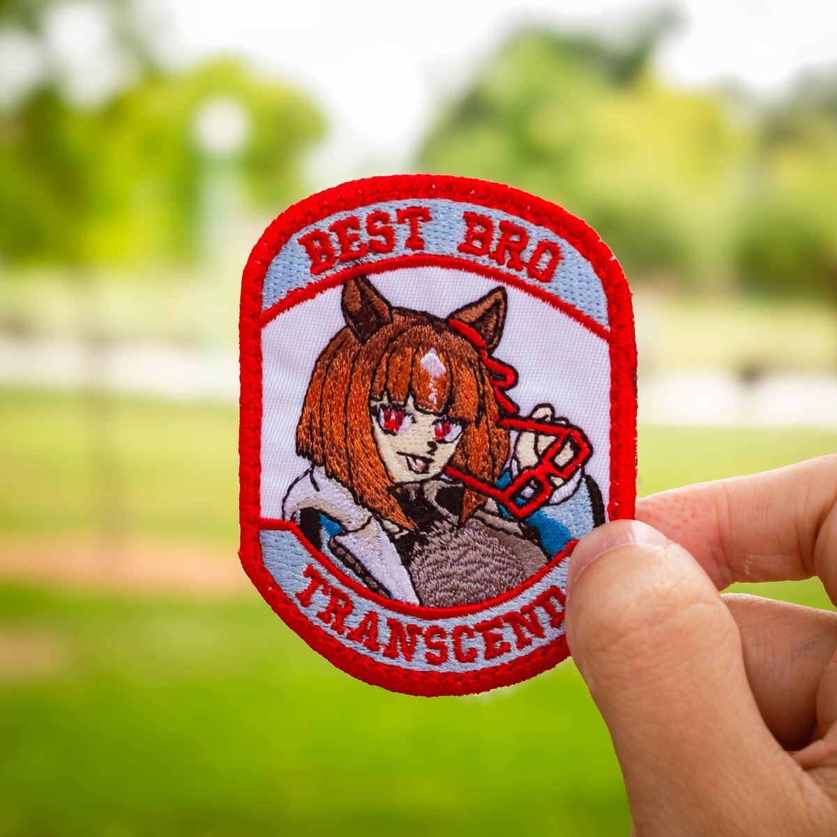 Transcend best bro patch | Weeby Stitches