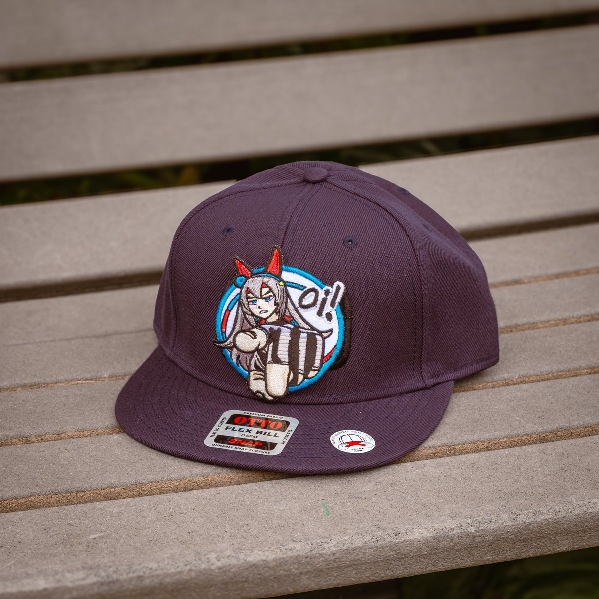 Velcro hat | Weeby Stitches