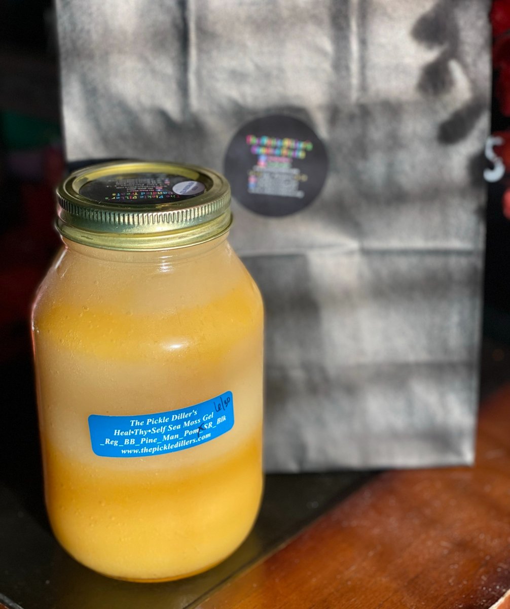 Large Pineapple Sea Moss Gel | The Pickle Dillers