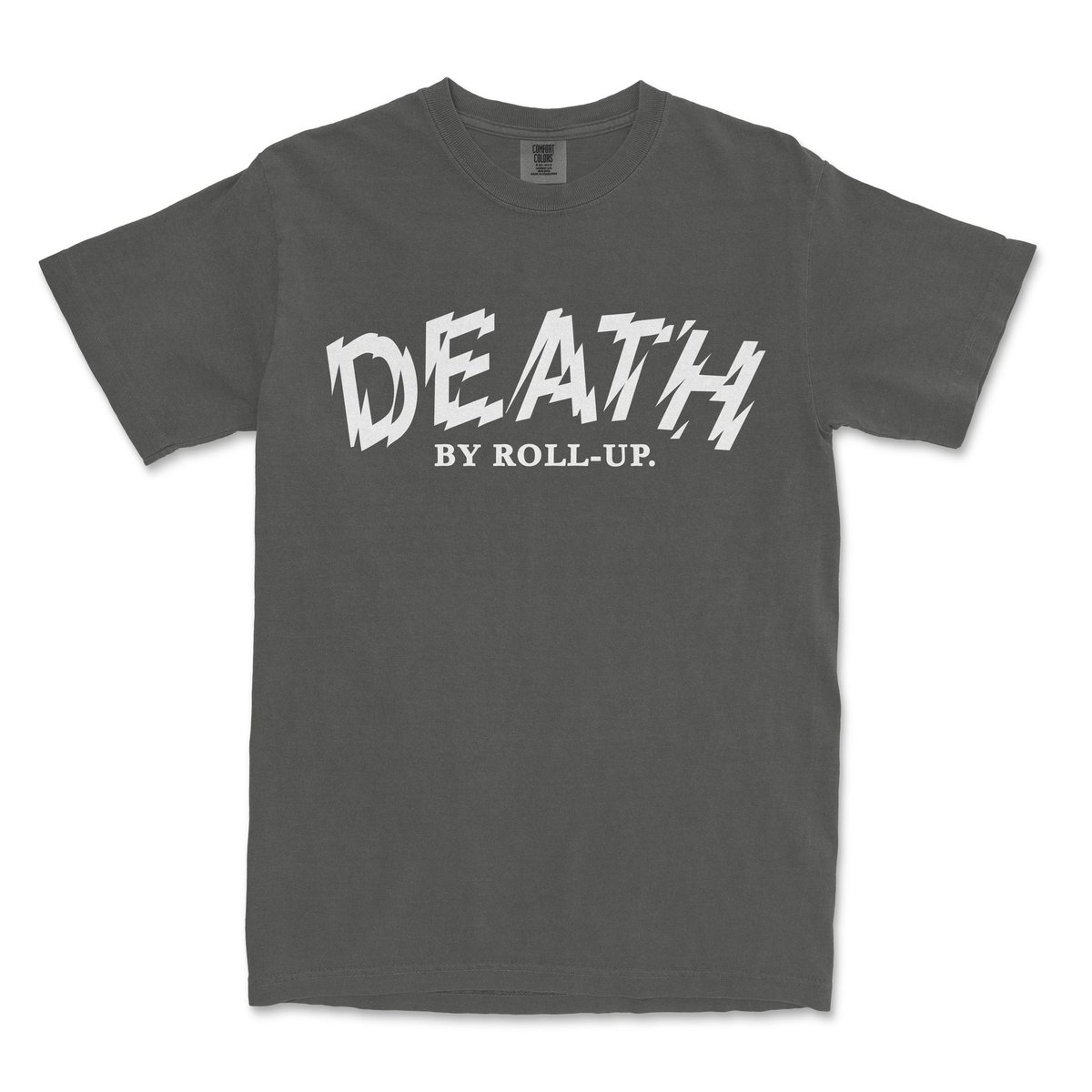 LOGO TEE (PEPPER) | DEATH BY ROLL-UP.